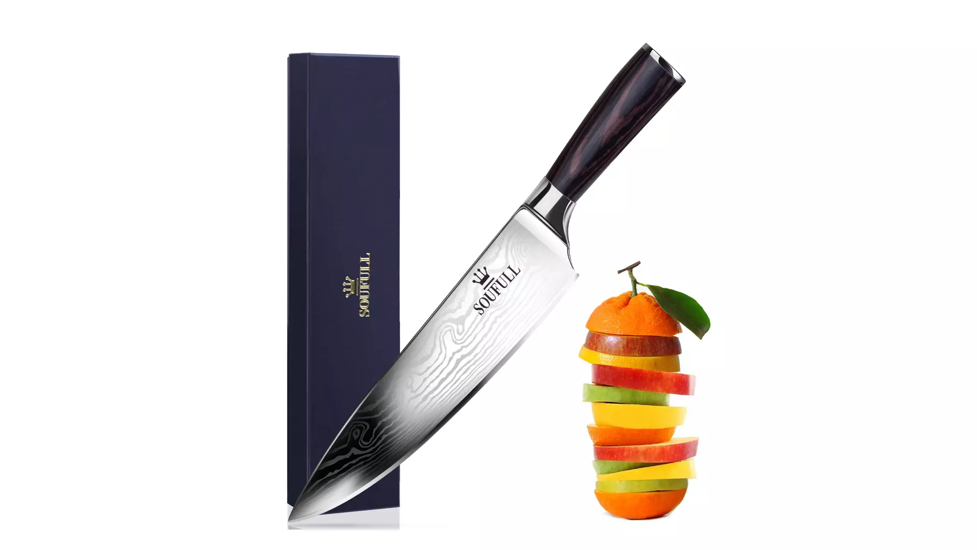 Den Soufull kjøkkenkniven i japansk stil.