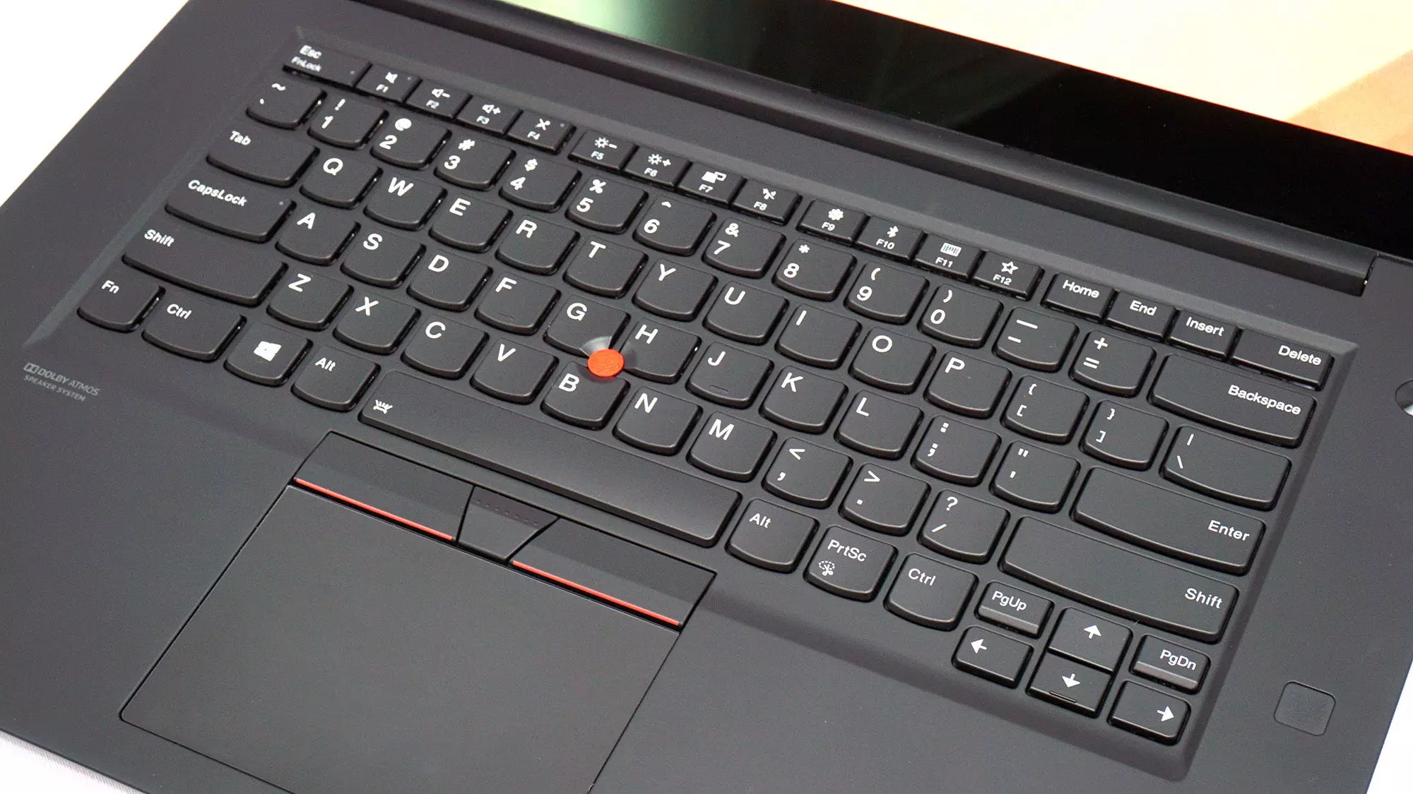 ThinkPad X1 Extreme lyklaborð.