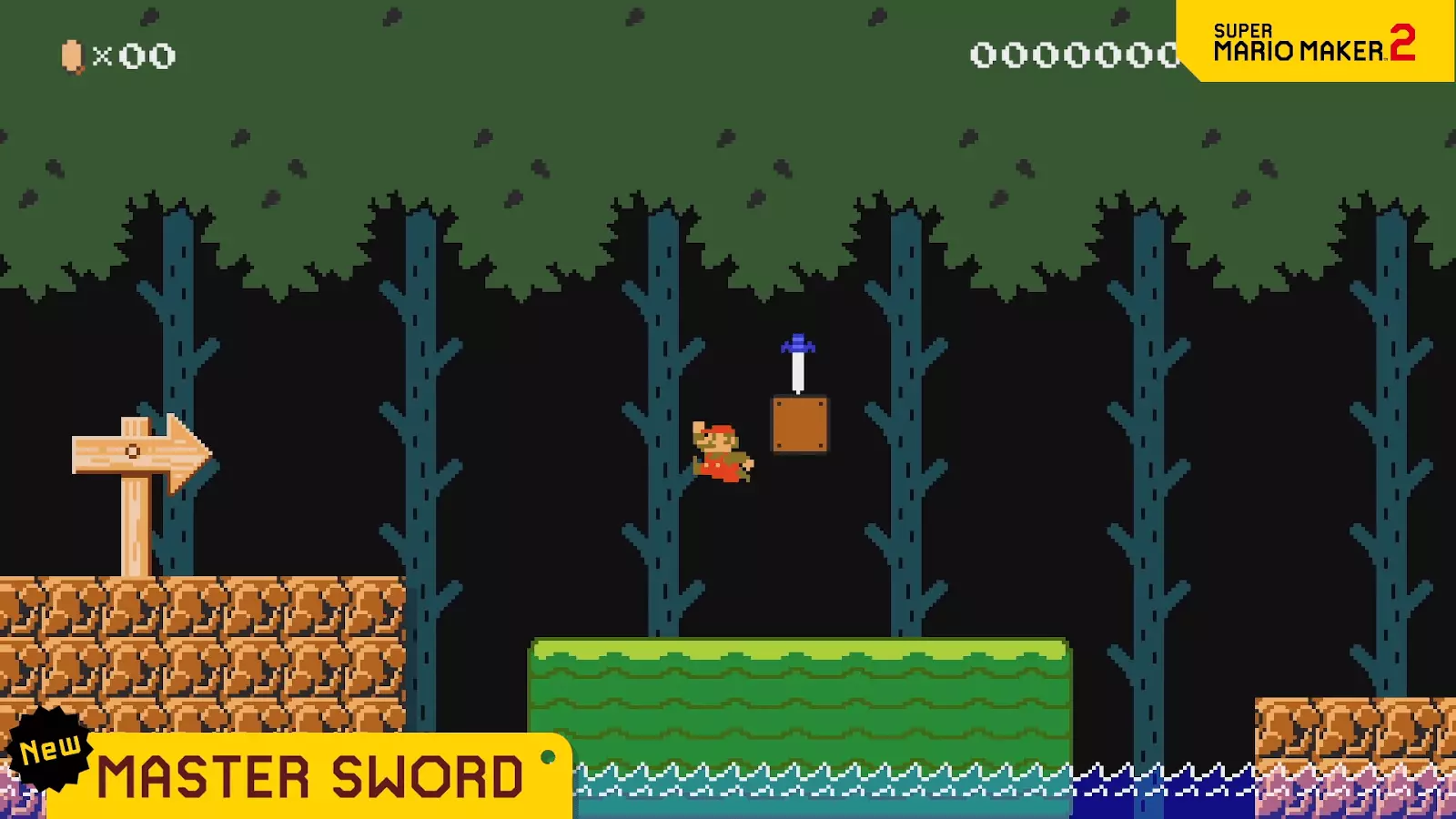 Super Mario Maker 2-update laat je spelen als Link van Zelda, Sword and All