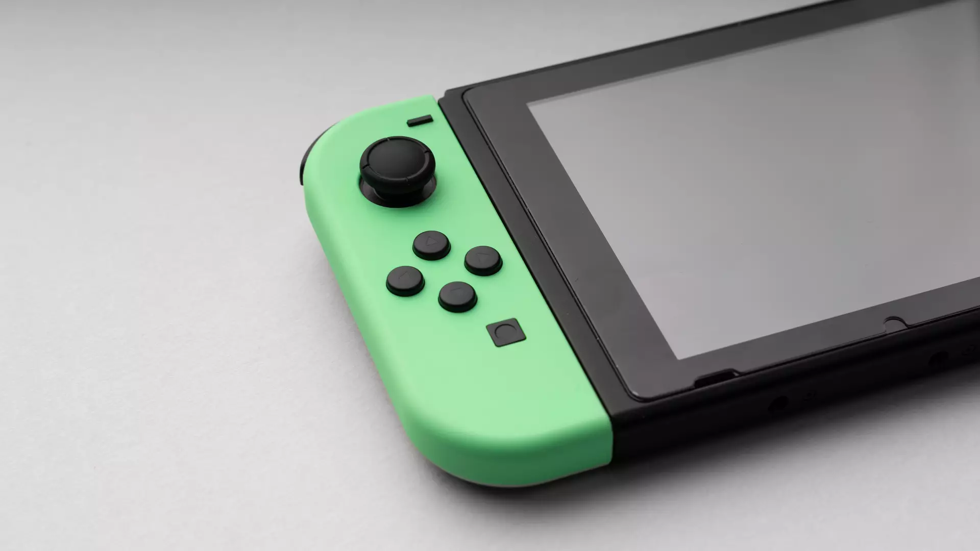 close-up van de Nintendo Switch-gameconsole