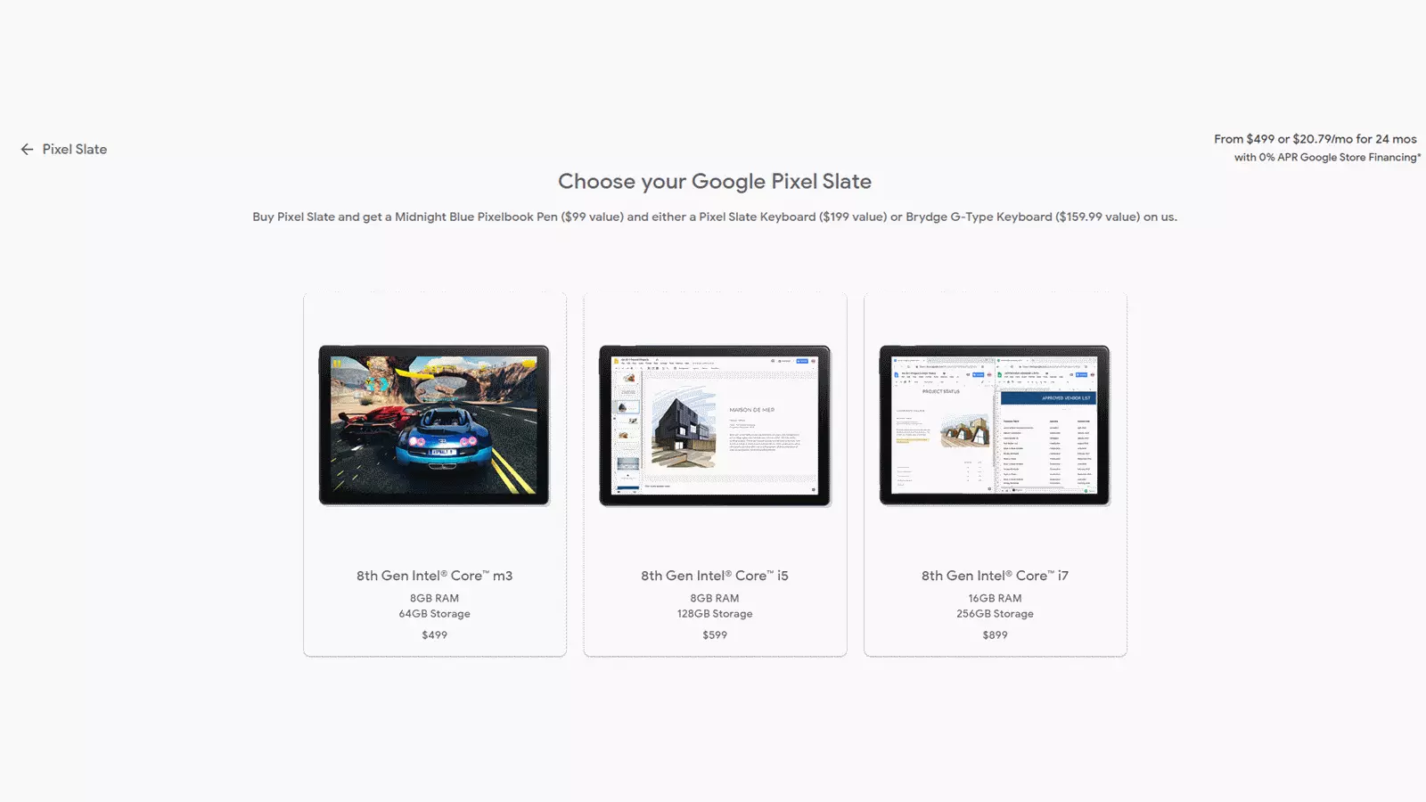 Google reduce prețul Pixel Slate și grupează nevoile gratuit