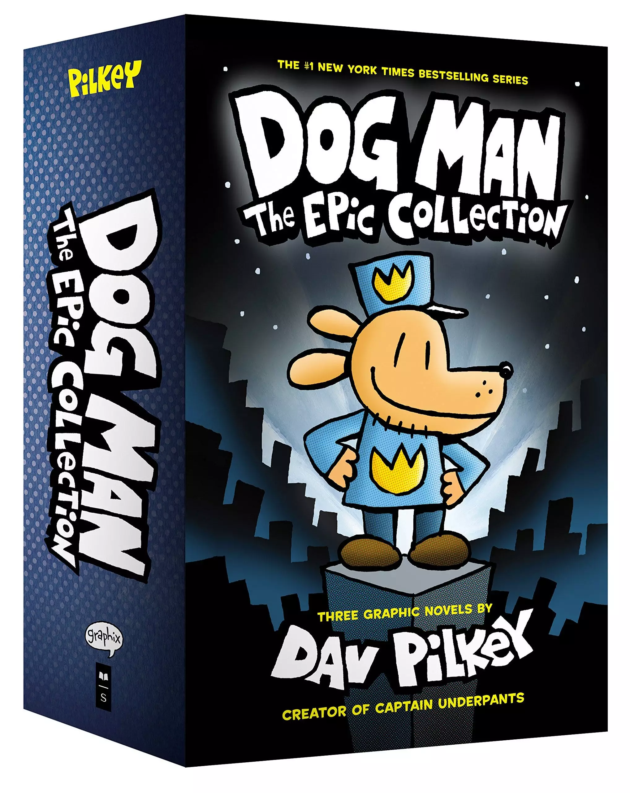 Dog Man The Epic Collection komplekts kastē.