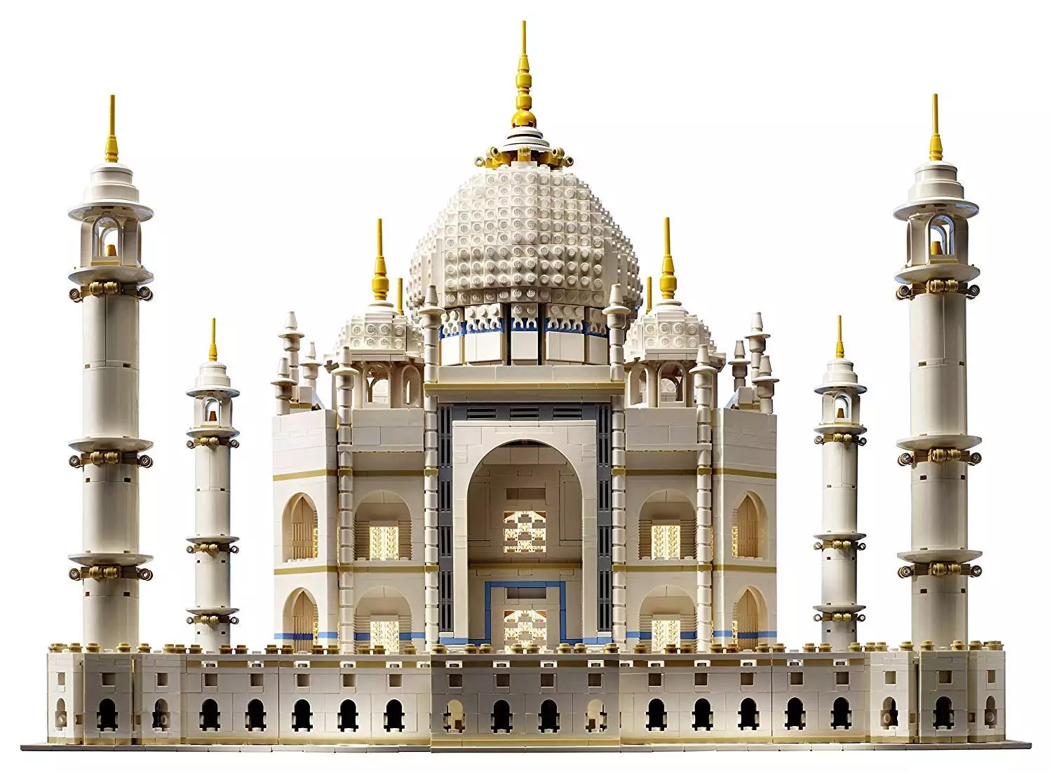 O gigantesco LEGO Taj Mahal.