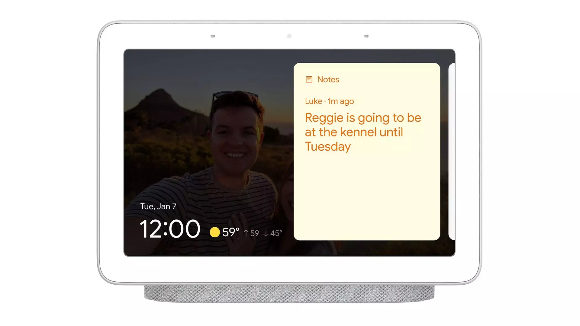 Google Smart Display Notes Sticky Notes