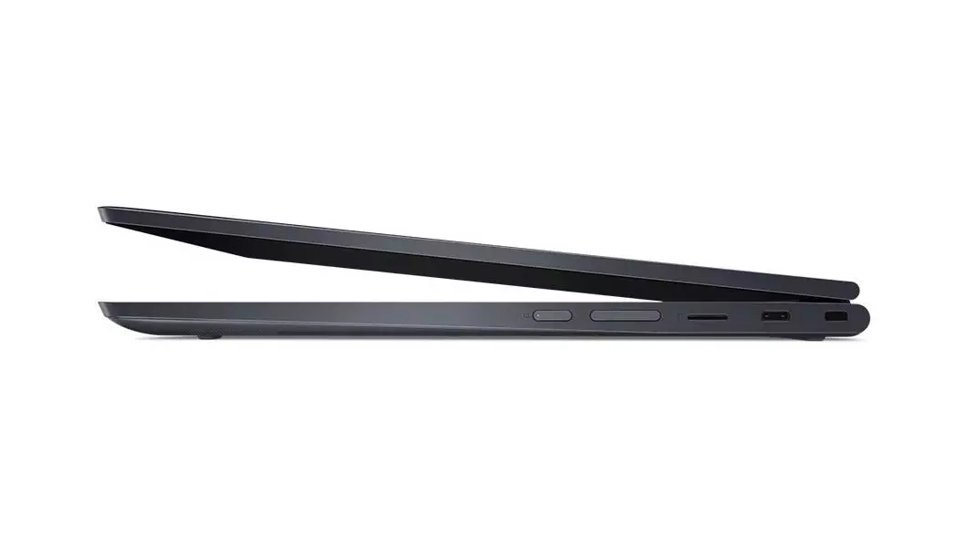 Lenovo Yoga C630 අර්ධ වශයෙන් විවෘත විය.