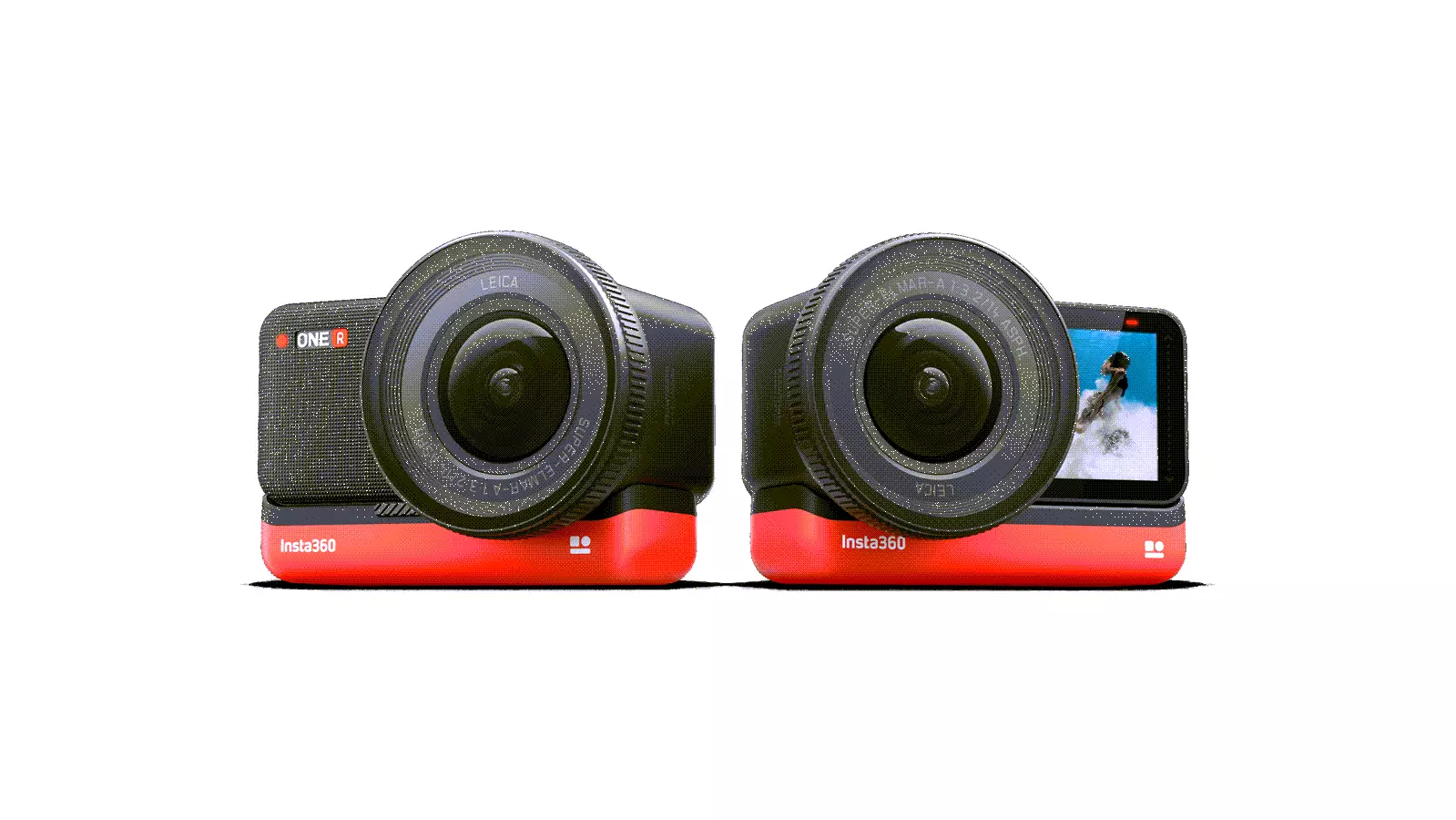 Insta360s One R er modulær og transformerer fra 4K Action til 360 kamera
