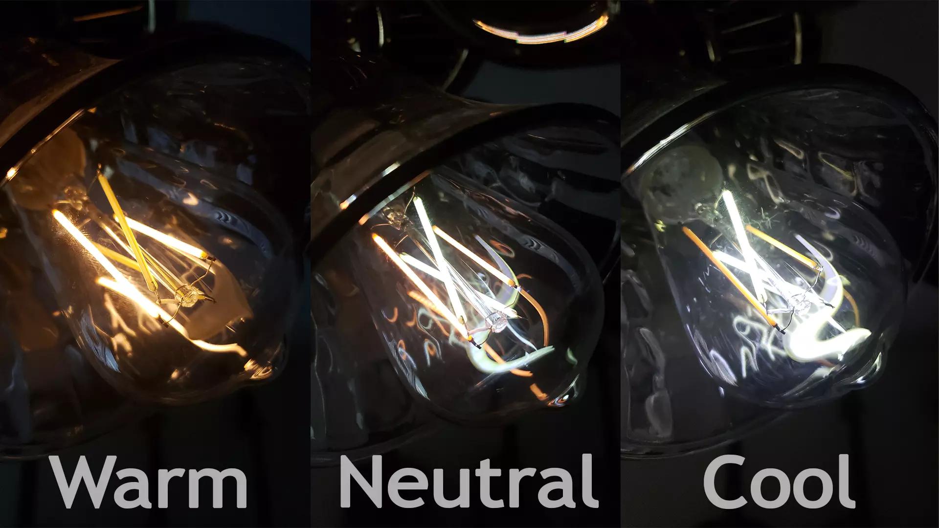 Kuvhara-ups kweEdison inoratidza kuti ine orenji uye yebhuruu LED mitsetse.