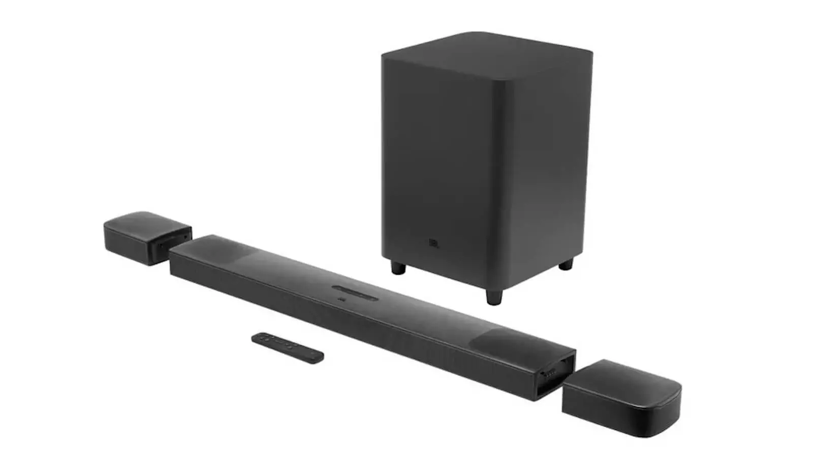 Dem JBL säin neie 9.1 Soundbar System Feature Wireless Speaker an Dolby Atmos