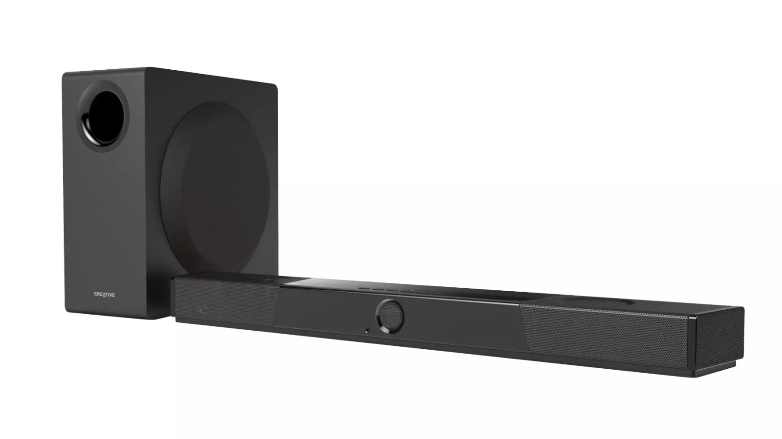 De Super X-Fi Carrier Soundbar fan Creative stelt jo sljochtwei tv-sprekkers te skande