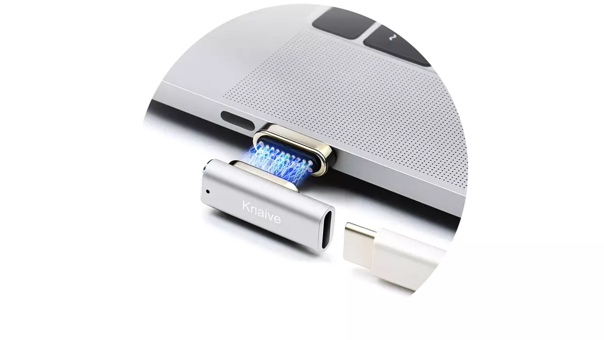 Knaive magnit USB-C adapteri