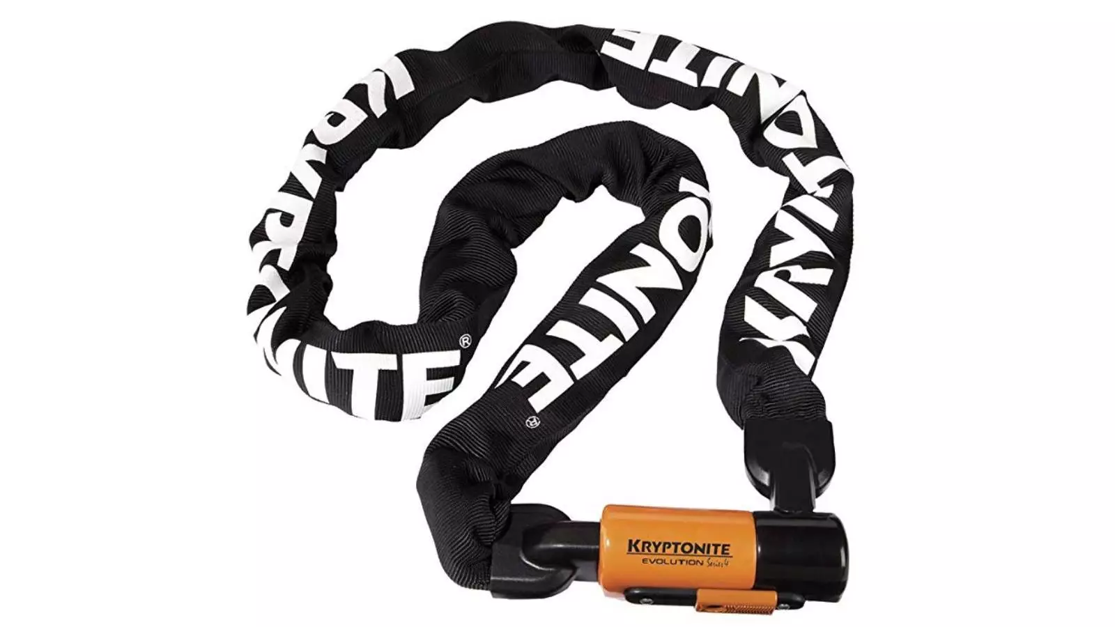 The Kryptonite Evolution Series-4 1016 Integrated Chain Bicycle Lock.