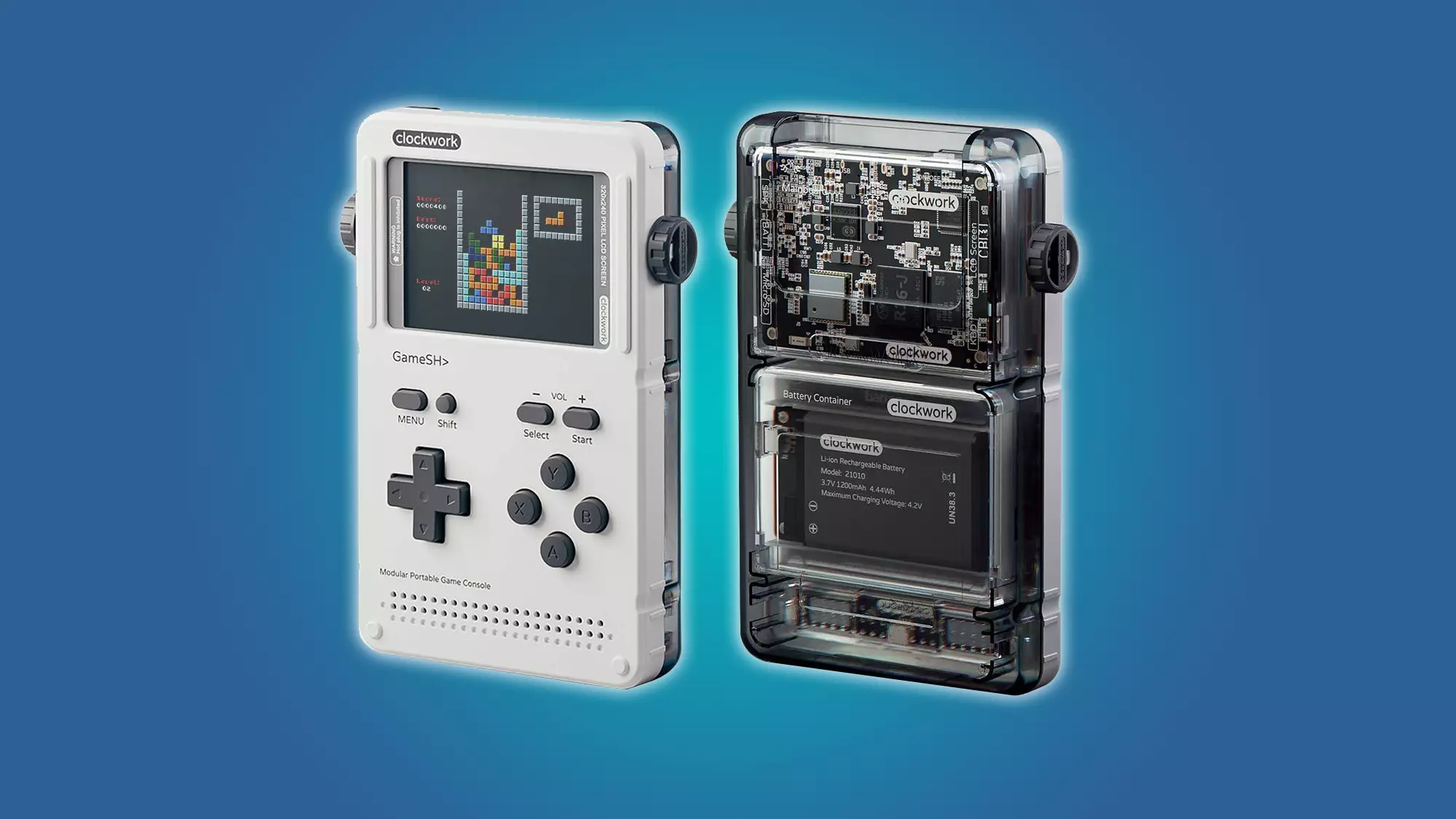 Агляд Clockwork Pi GameShell: DIY Game Boy з дызайнам, натхнёным LEGO