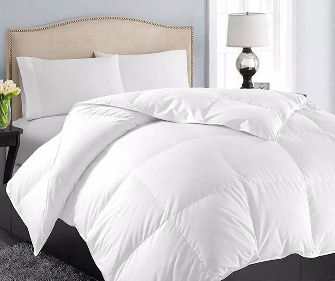 Diese leichte Bettdecke ist eine der kühleren Optionen, wenn Sie sie brauchen.