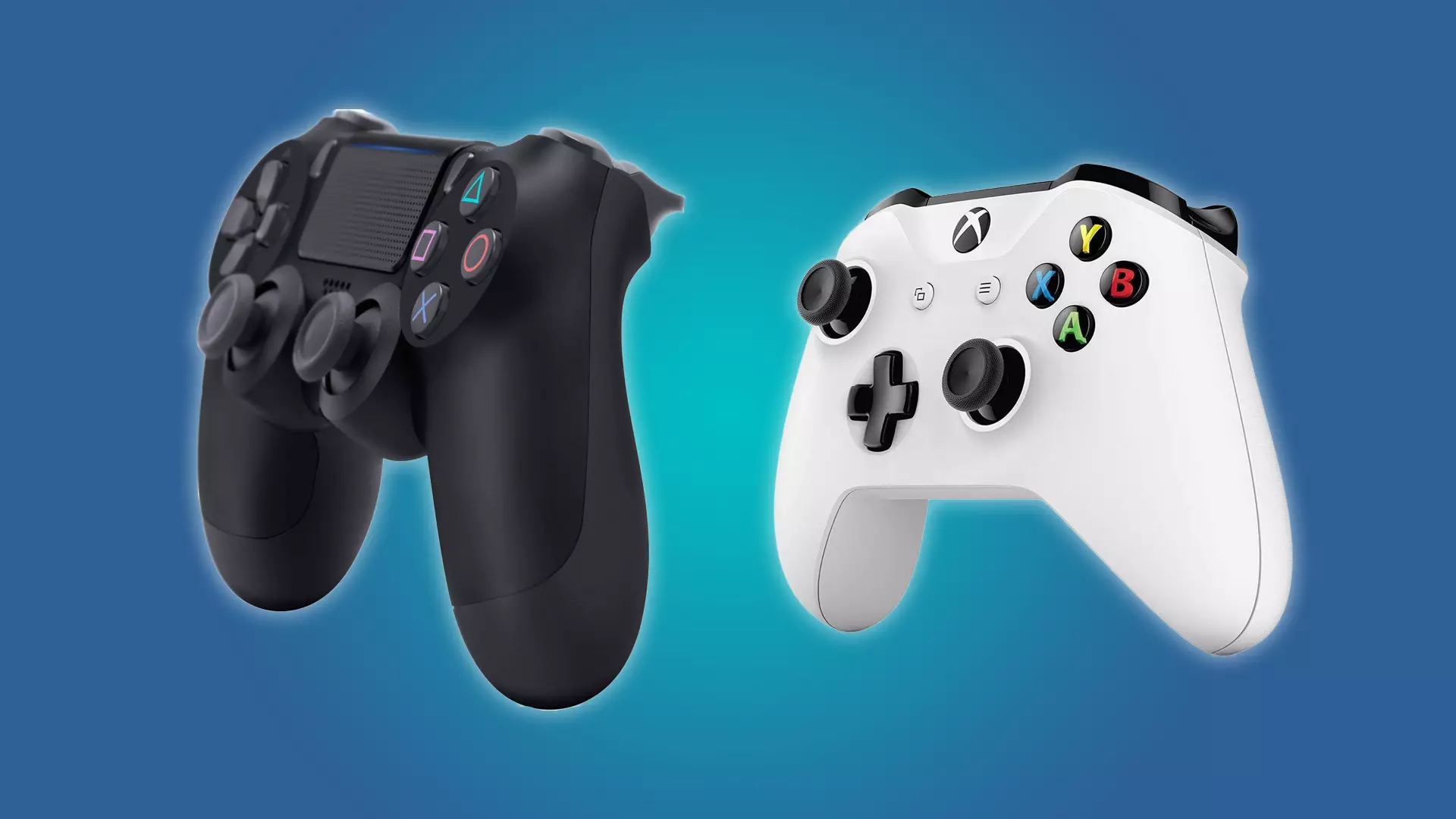 The DualShock 4 Controller, anu Xbox One Controller