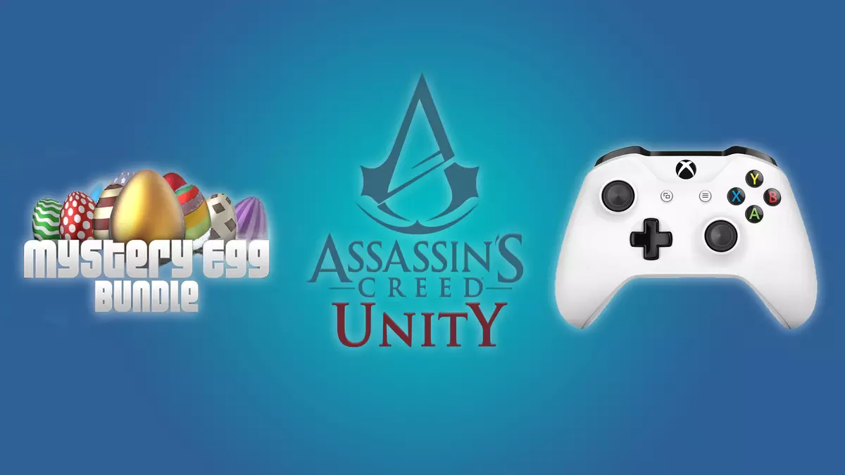 Mystery Egg Bundle, Assassin's Creed: Unity va Xbox One Controller
