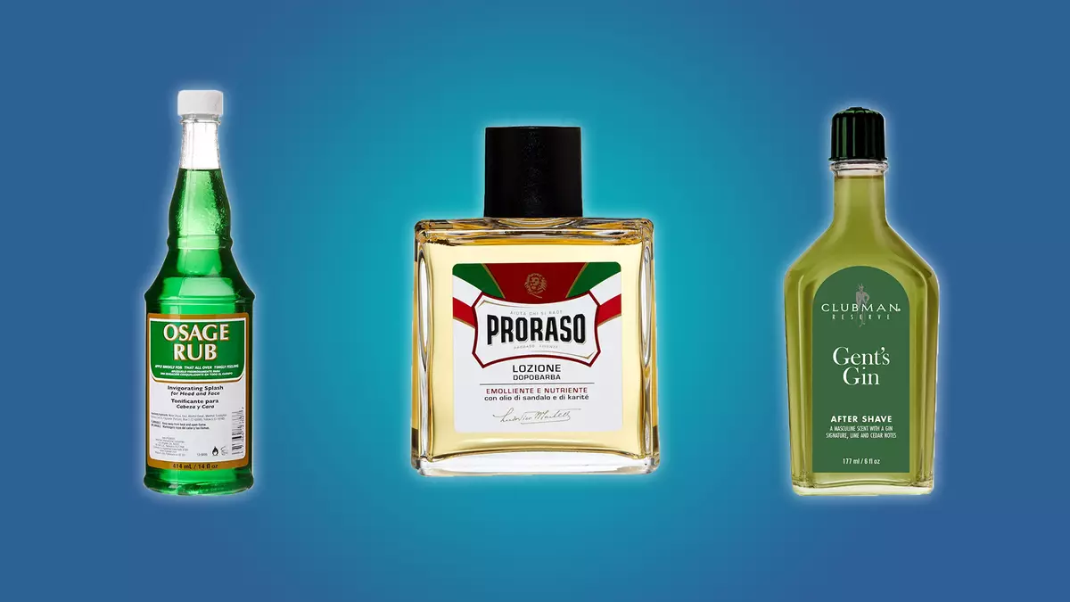 De Gent's Gin, Osage Rub en Proraso Aftershaves