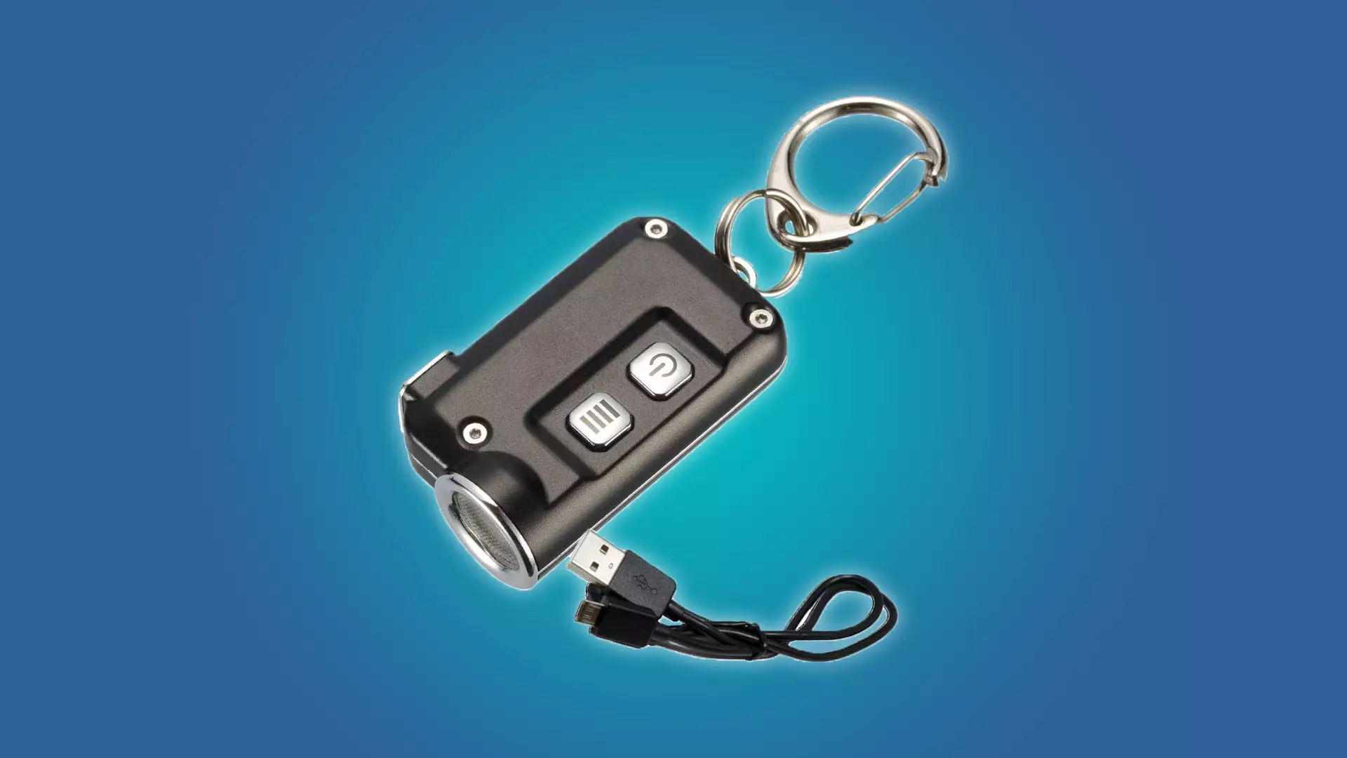 La lampe de poche porte-clés rechargeable Nitecore TINI