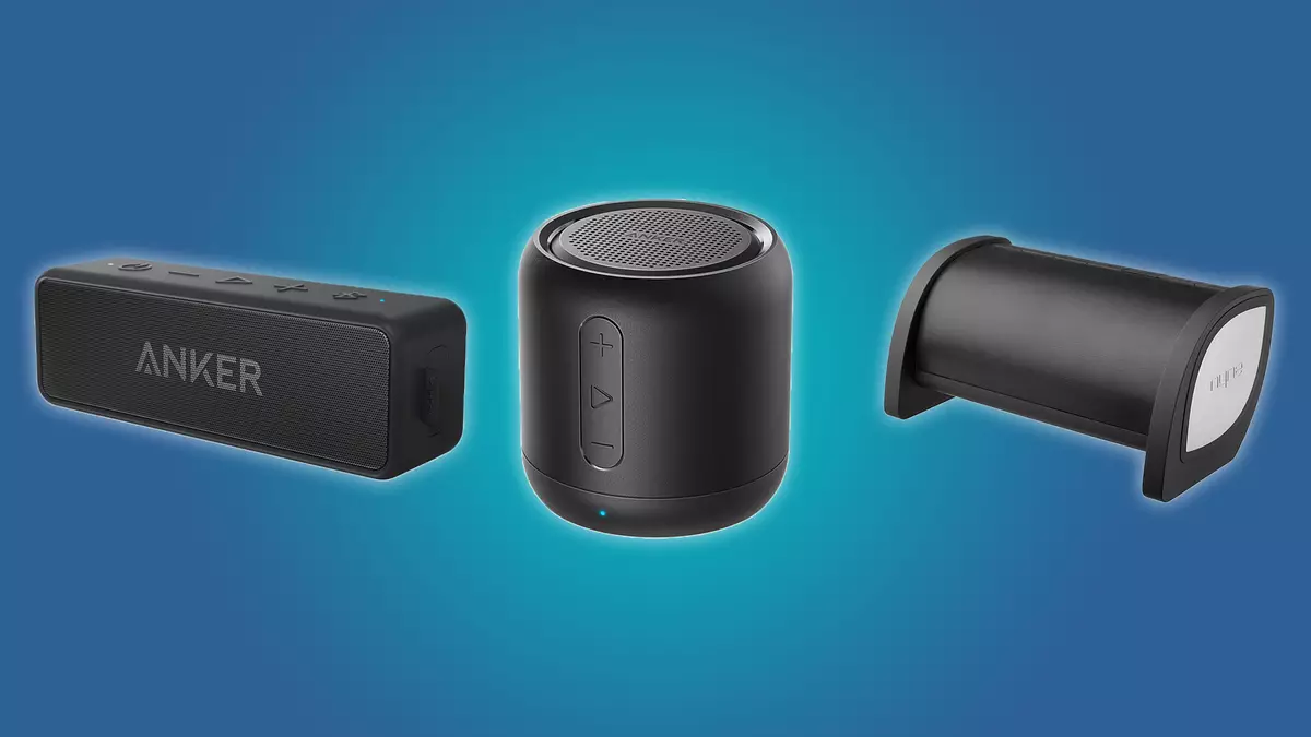 NYNE Bass, Anker SoundCore Mini жана Anker SoundCore 2 Bluetooth динамиктери