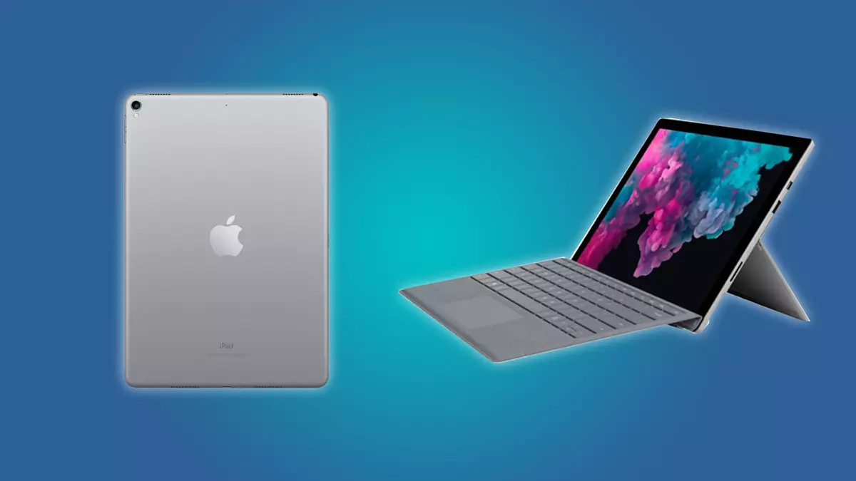 iPad Pro a Microsoft Surface Tablet