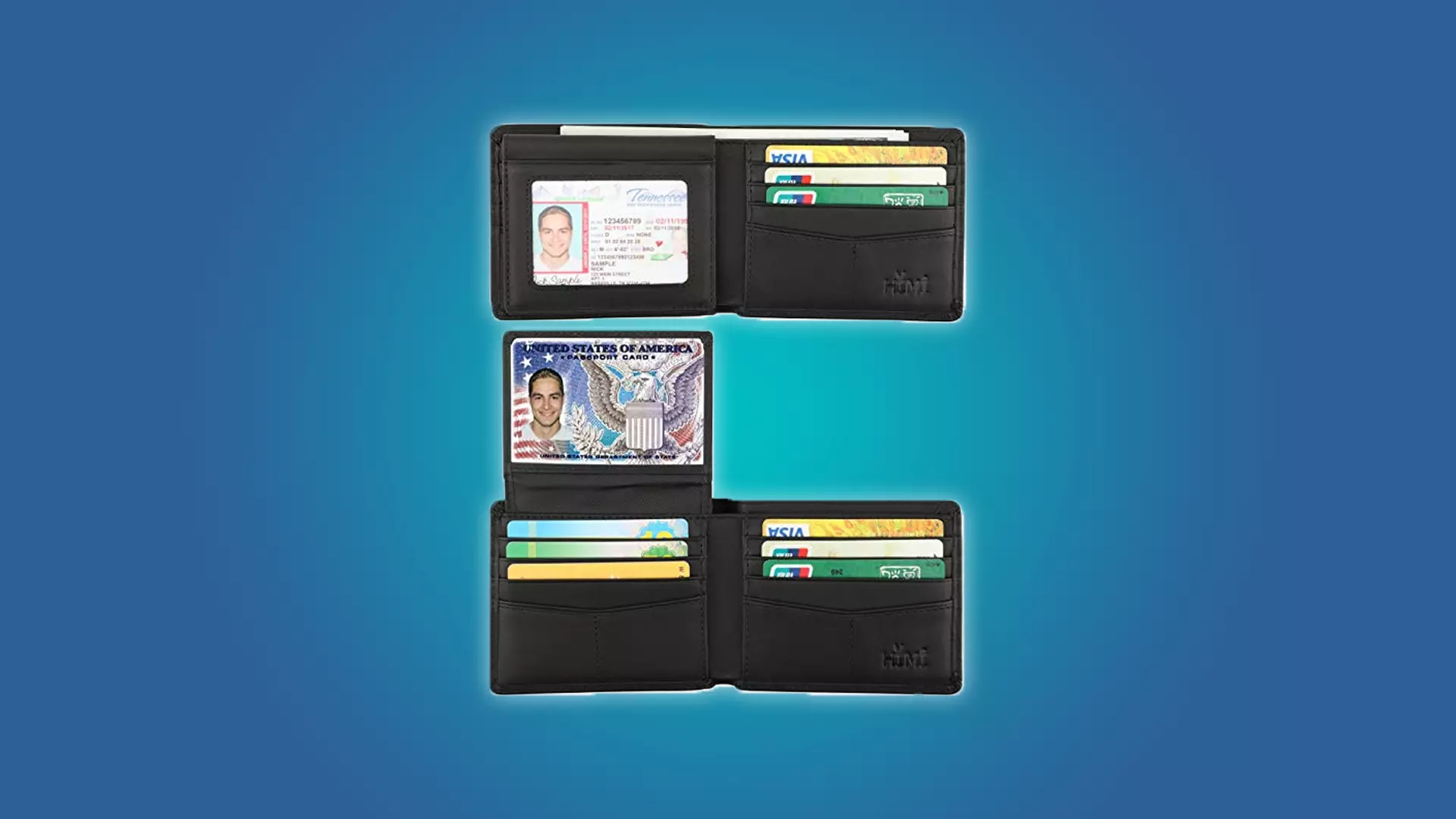Himi denarnica z blokiranjem RFID