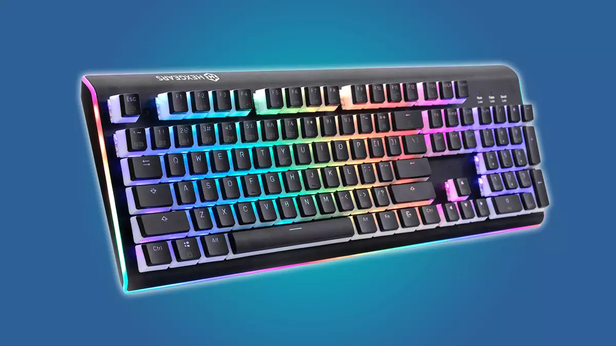 Keyboard tahan cipratan Gexgears Impulse entuk rekomendasi.