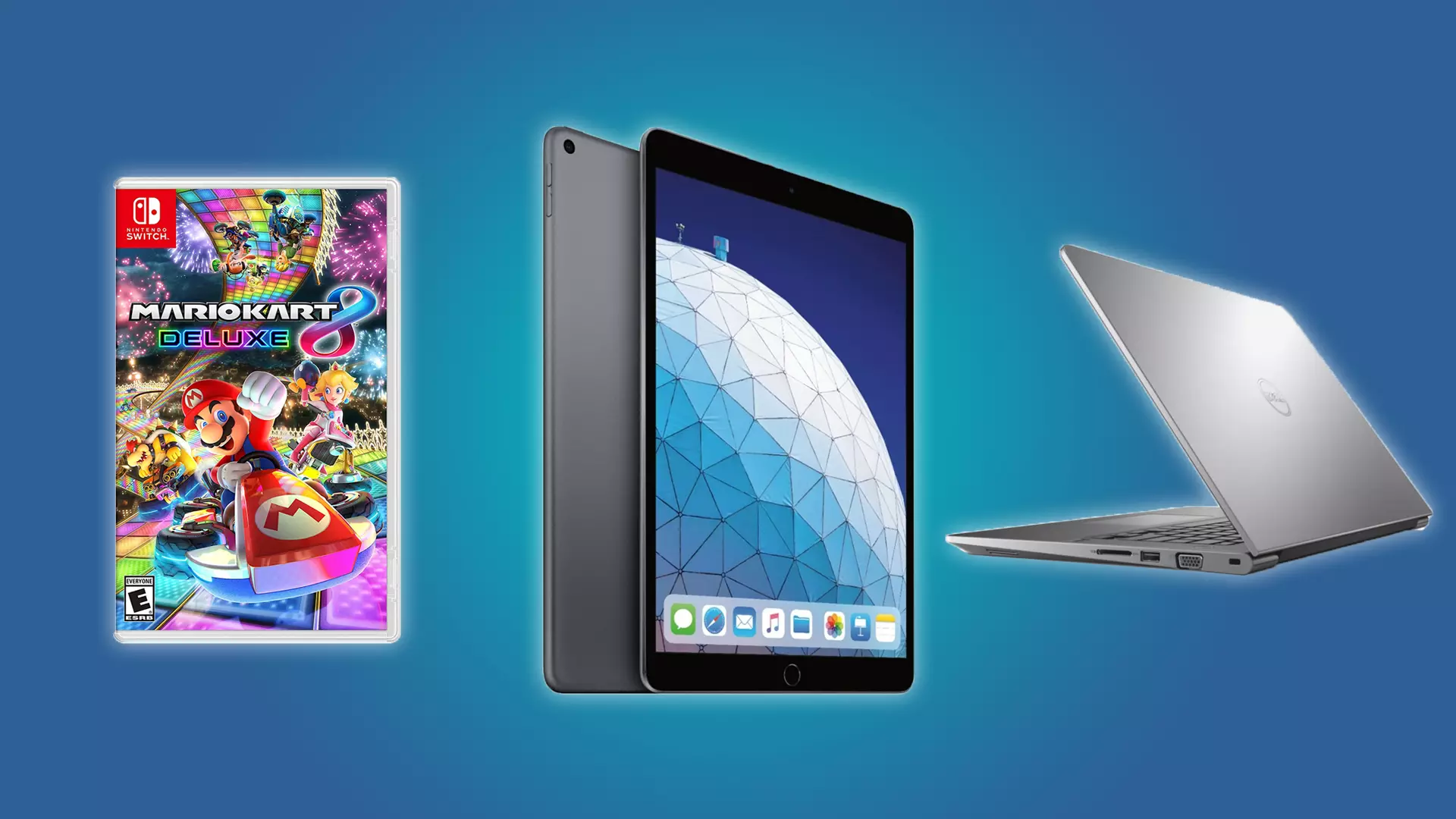 Deeglech Deals: De fuschneie iPad Air fir $ 475, staark reduzéiert Laptops, Spiller, a méi