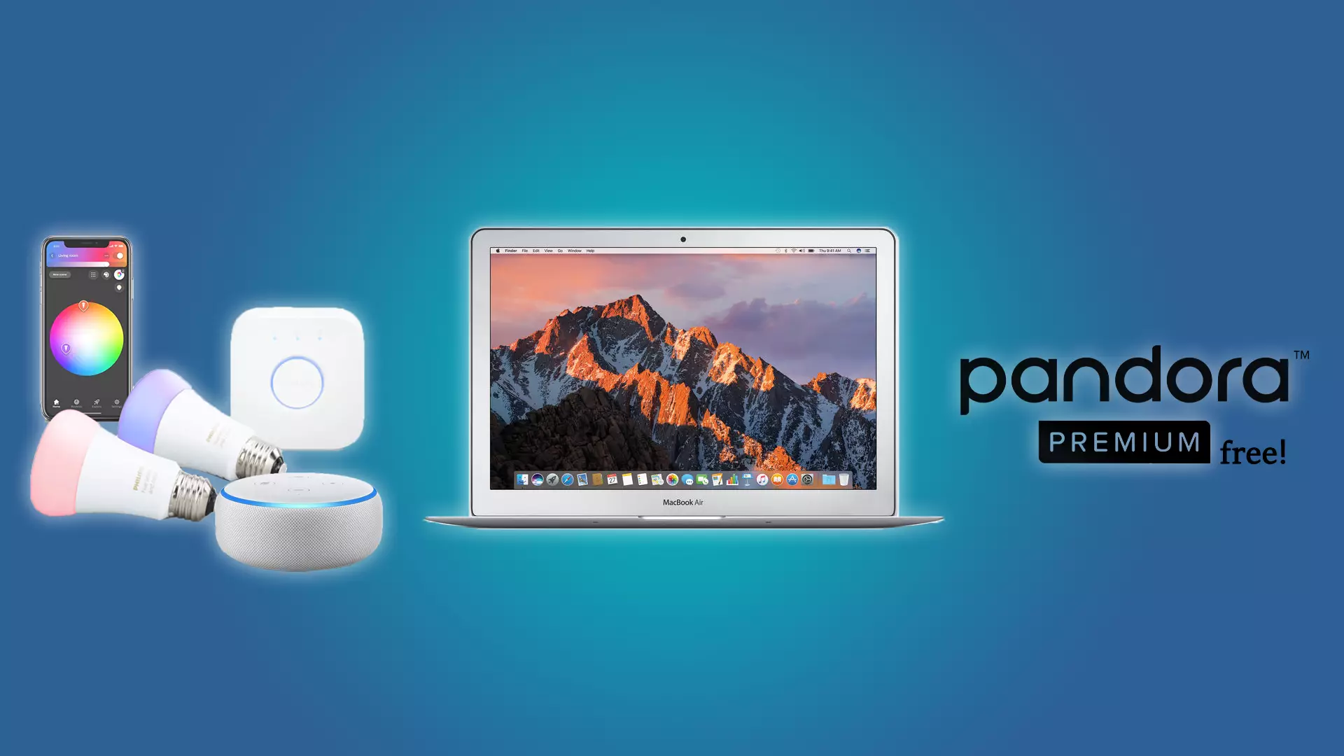 Ежедневни сделки: $450 отстъпка за MacBook Air, безплатен Pandora Premium, силно намалени продукти за интелигентен дом и много други