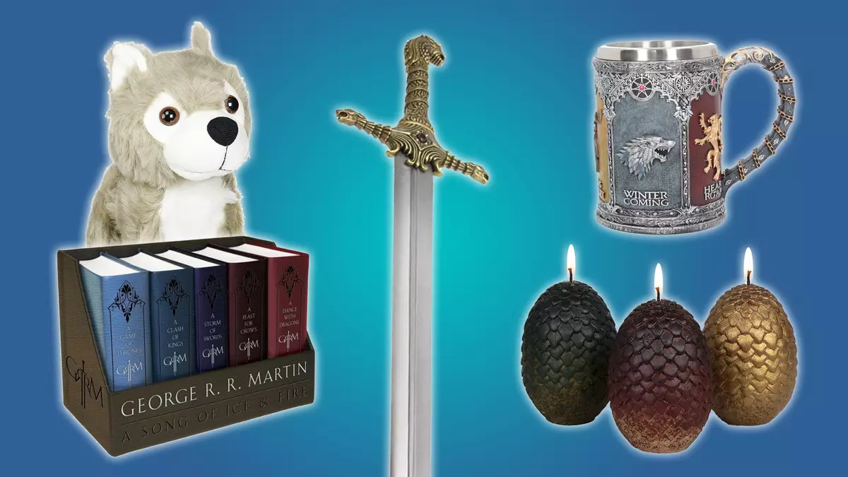 Berikut ialah pilihan hadiah untuk peminat Game of Thrones.