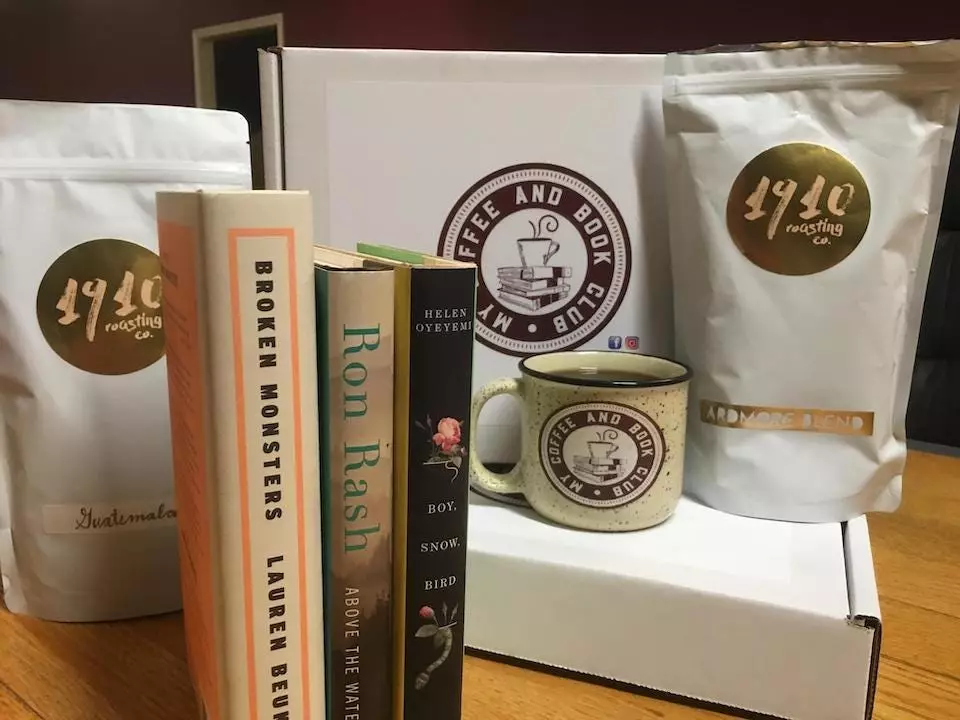 Meng Kaffi a Buch Abonnement Box
