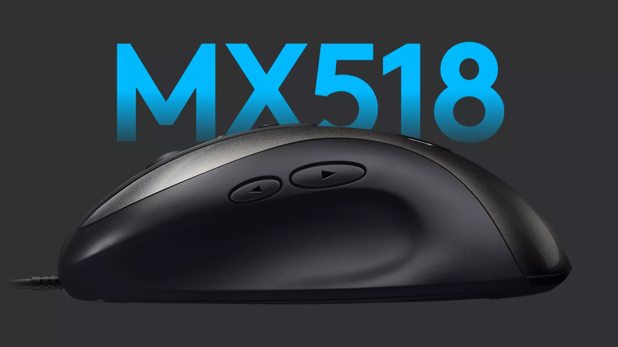 Logitech MX518 Gaming Mouse ezaguna berreskuratzen ari da