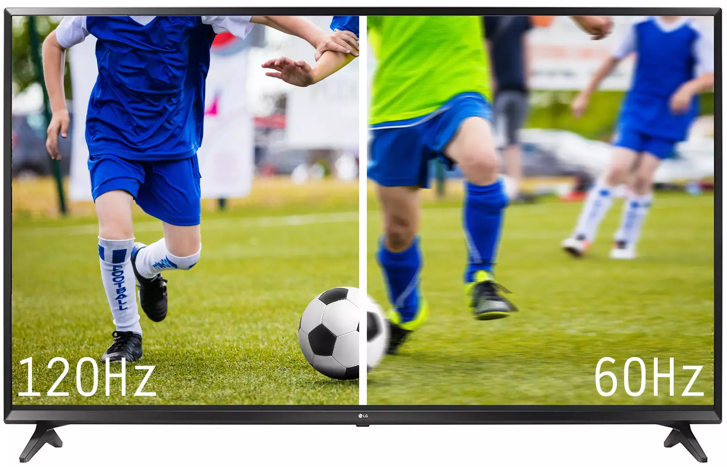 120Hz vs 60Hz oppdateringsfrekvens på en TV