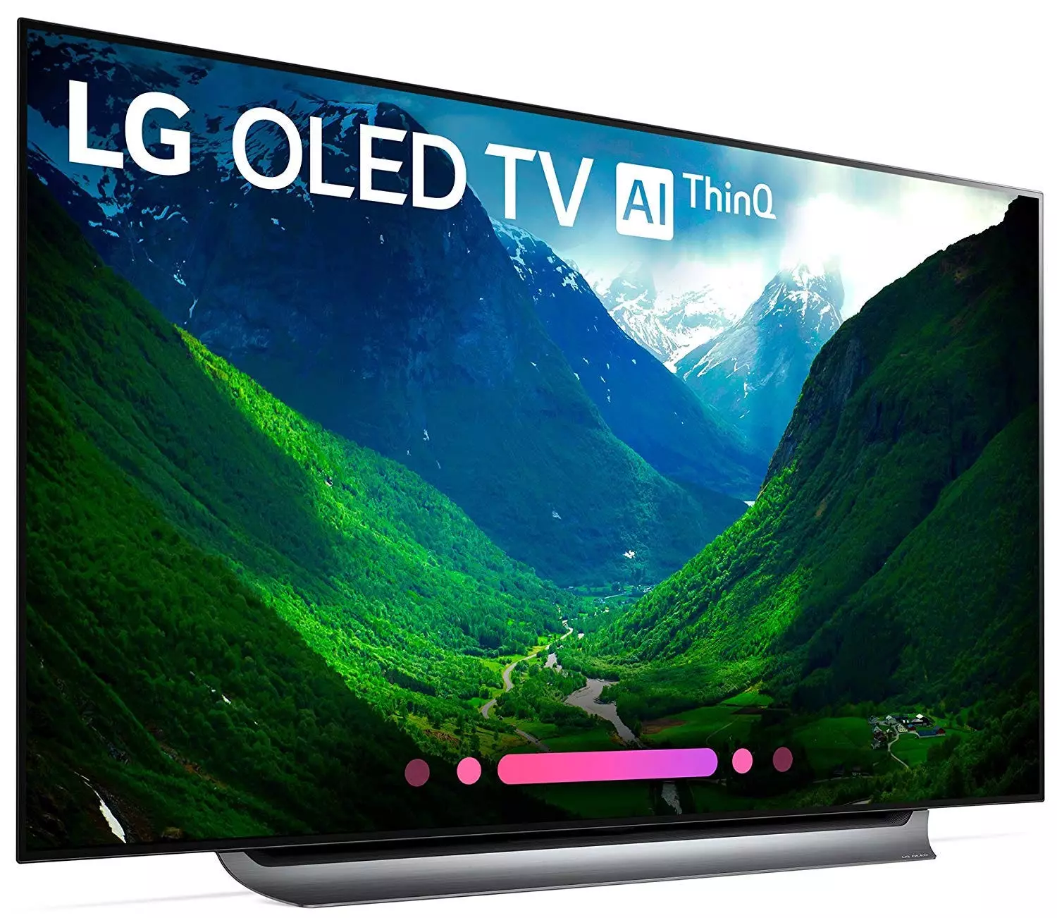 Un televisor LG OLED