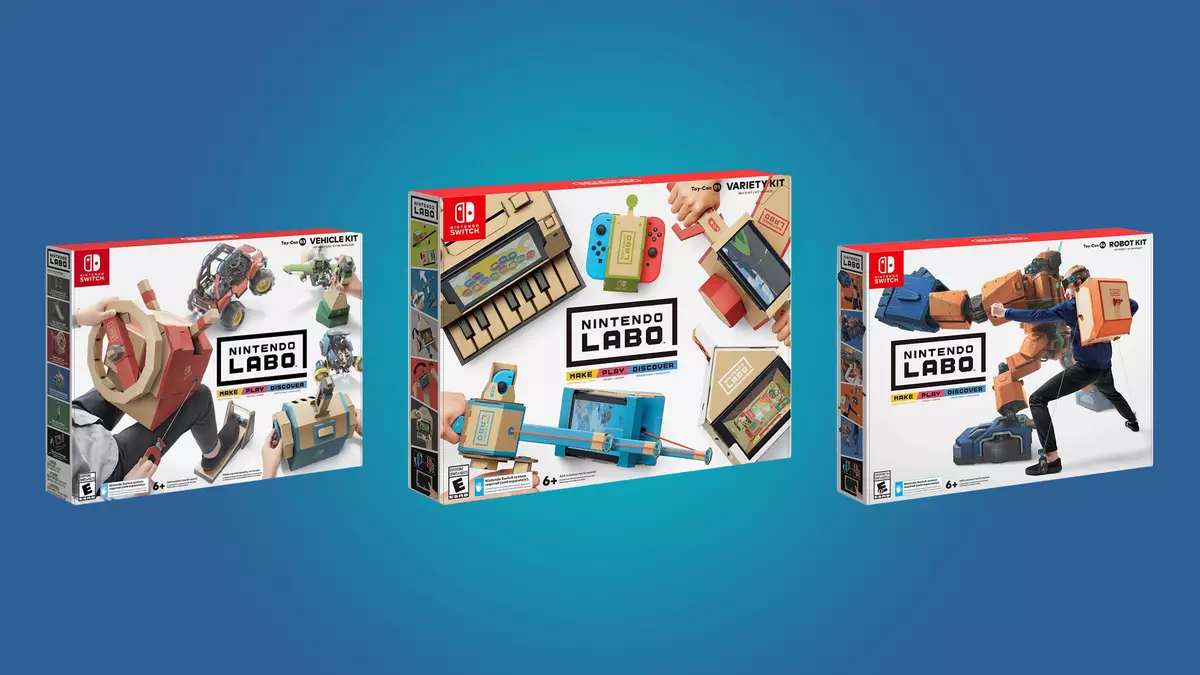 Opozorilo o ponudbi: vzemite komplet Nintendo Labo za skoraj polovično ceno pri Best Buy 9260_1