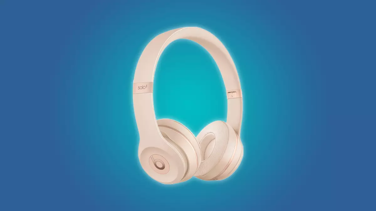 Căști Bluetooth Matte Gold Beats Solo3