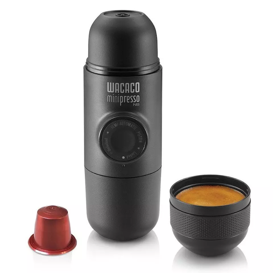 Pembuat espresso portabel Wacaco minipresso