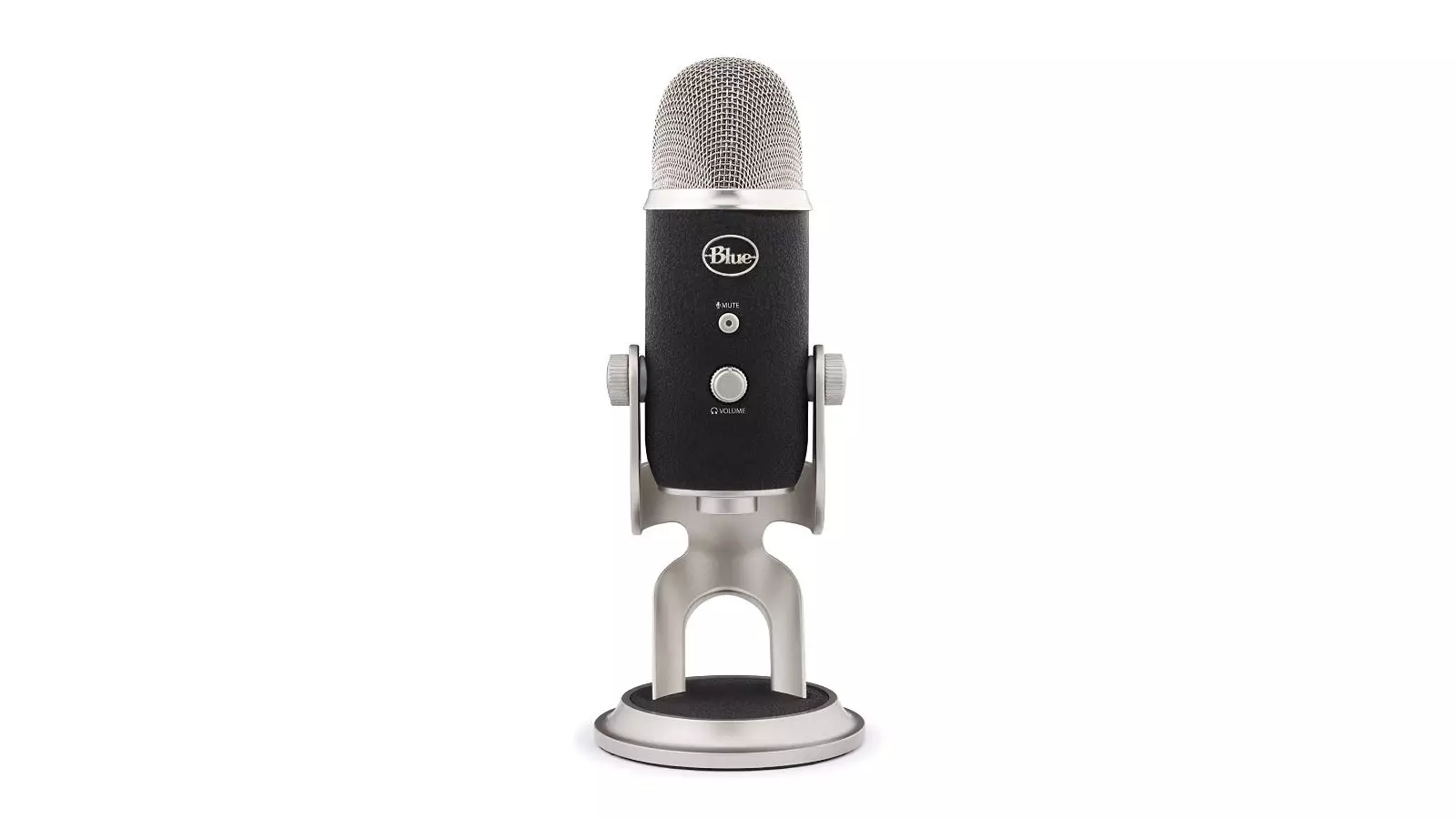 Blå Yeti Pro mikrofon