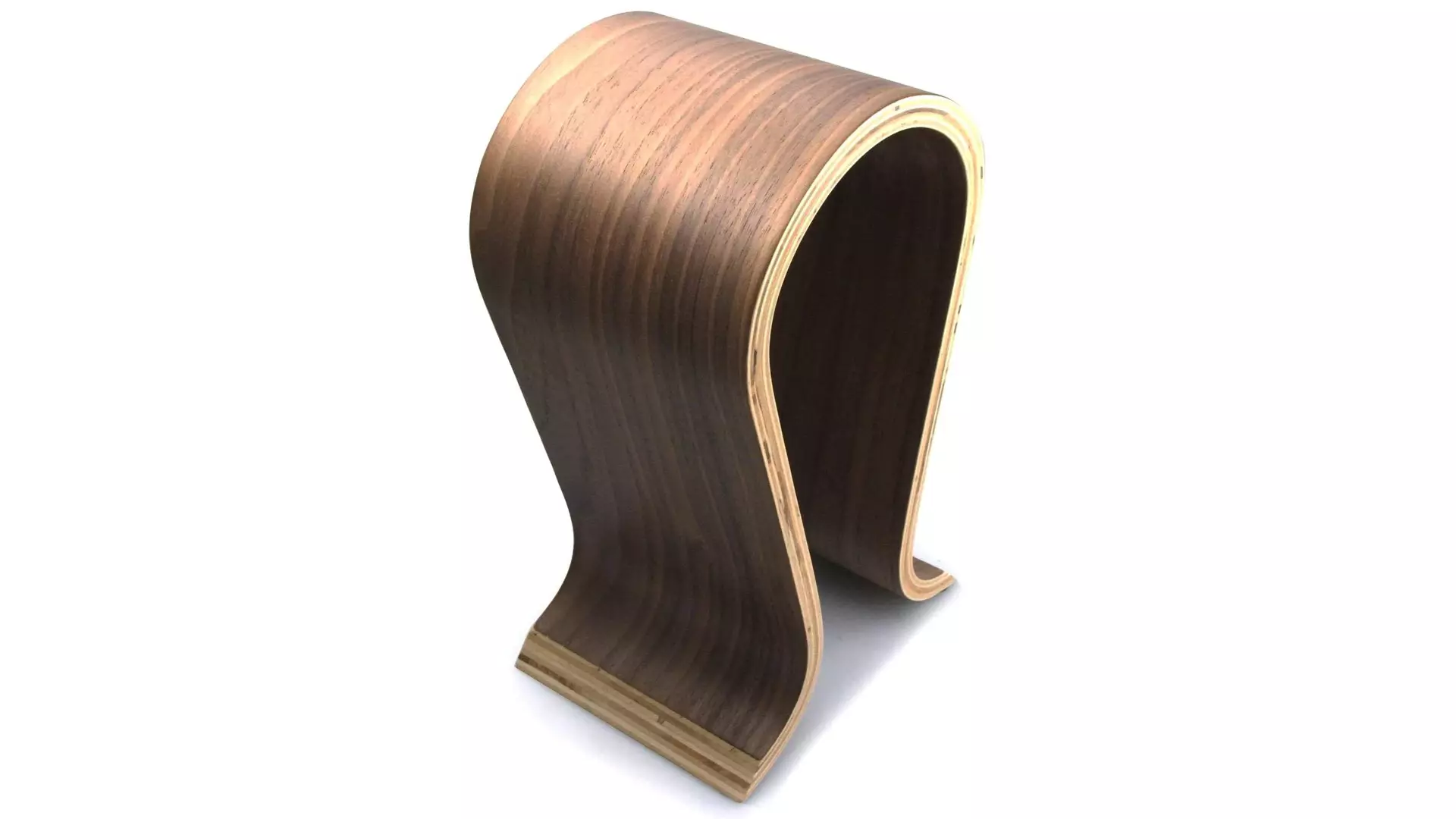 Дървена омега стойка за слушалки Casanuva, наклонена под ъгъл