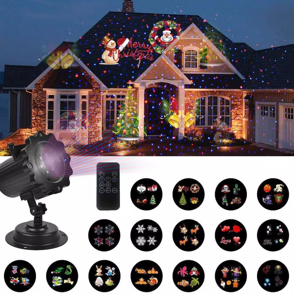 သင့်အိမ်ကို အလင်းရောင်ပေးရန်အတွက် အကောင်းဆုံး ခရစ်စမတ် ပရိုဂျက်တာများနှင့် လေဆာမီးများ 9371_5
