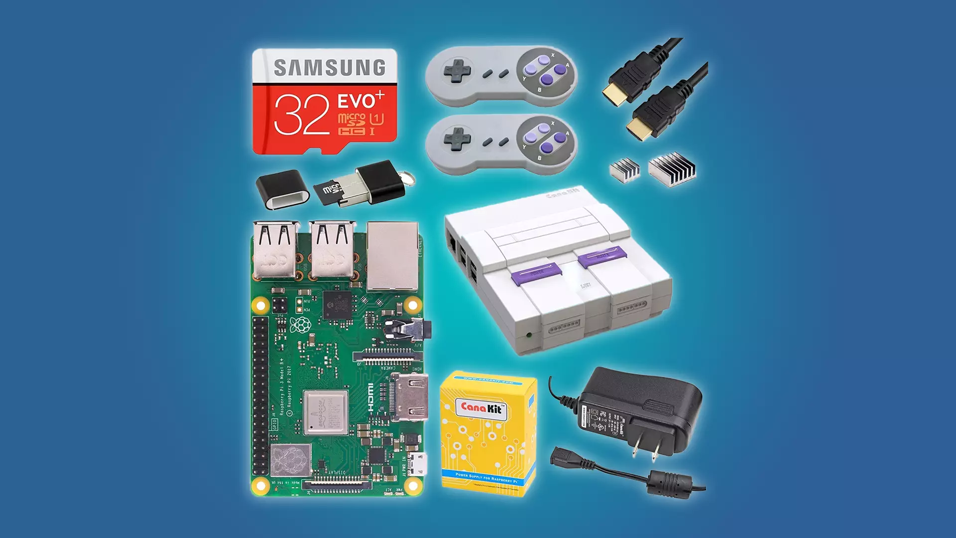 Opozorilo o ponudbi: Raspberry Pi 3 B+ Ultimate Starter Kit ali Super Retro Gaming Kit za 70 USD