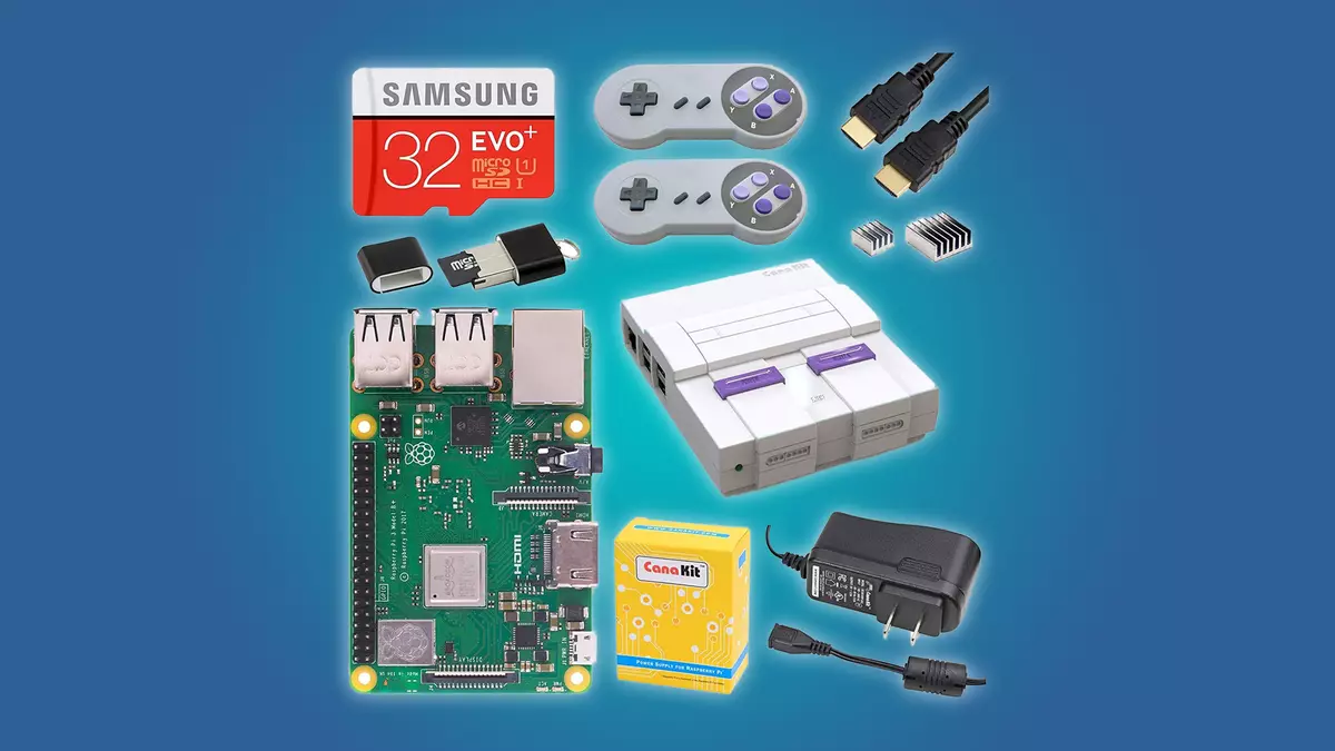 Огоҳӣ оид ба созишнома: Raspberry Pi 3 B+ Ultimate Starter Kit ё Super Retro Gaming Kit барои $70 9373_1