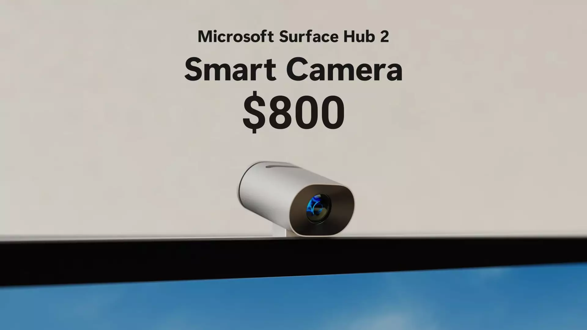 Dobre, prečo Microsoft predáva webovú kameru za 800 dolárov?