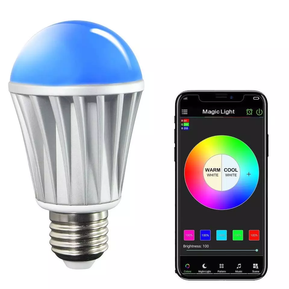 5 lámpadas intelixentes Bluetooth que cambian de cor que non requiren wifi 9415_6
