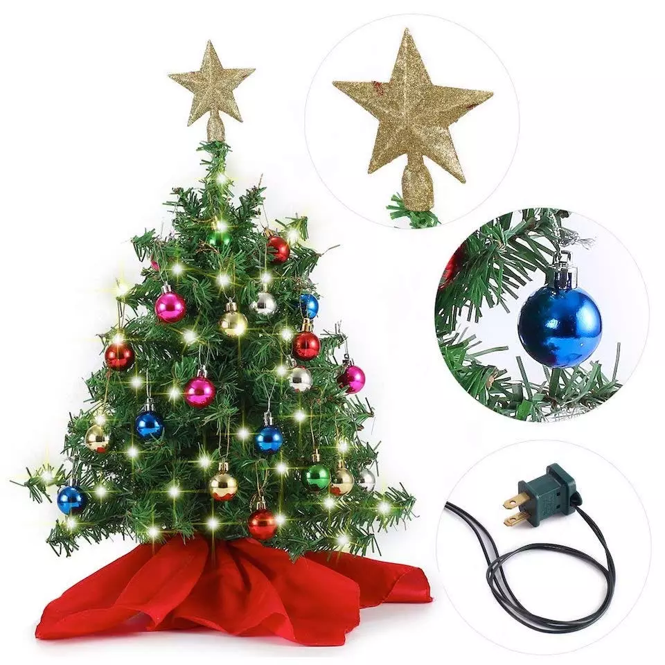Los mejores árboles de Navidad pequeños y de mesa para decorar tu hogar en estas fiestas 9435_4