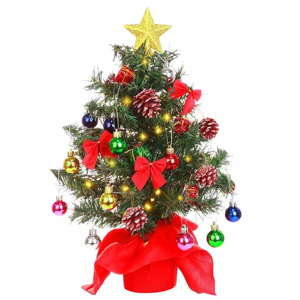 עצי חג המולד המיני ושולחני הטובים ביותר לקישוט ביתך בעונת החגים הזו 9435_5