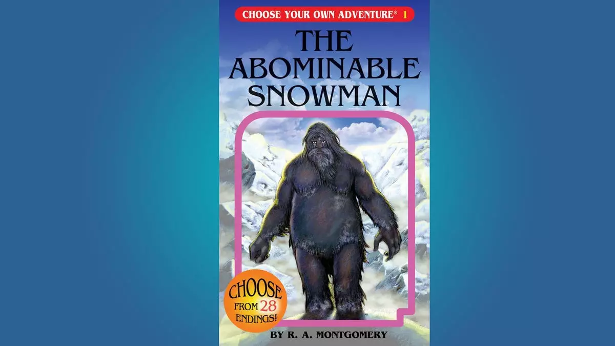 Knjiga The Abominable Snowman CYOA