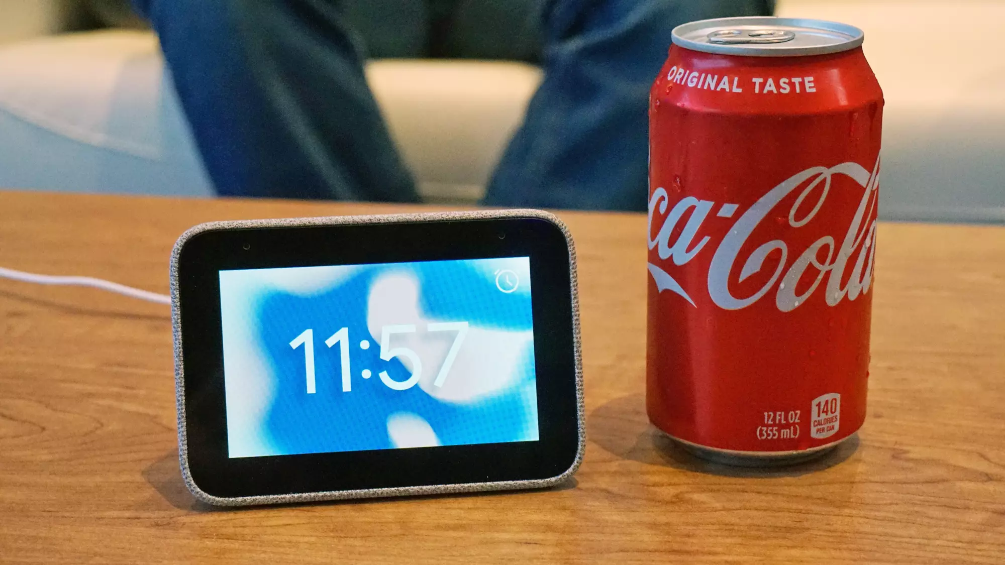 Lenovo Inovhura Google Mubatsiri Smart Clock uye Alexa Tablet ine Dock 9508_3