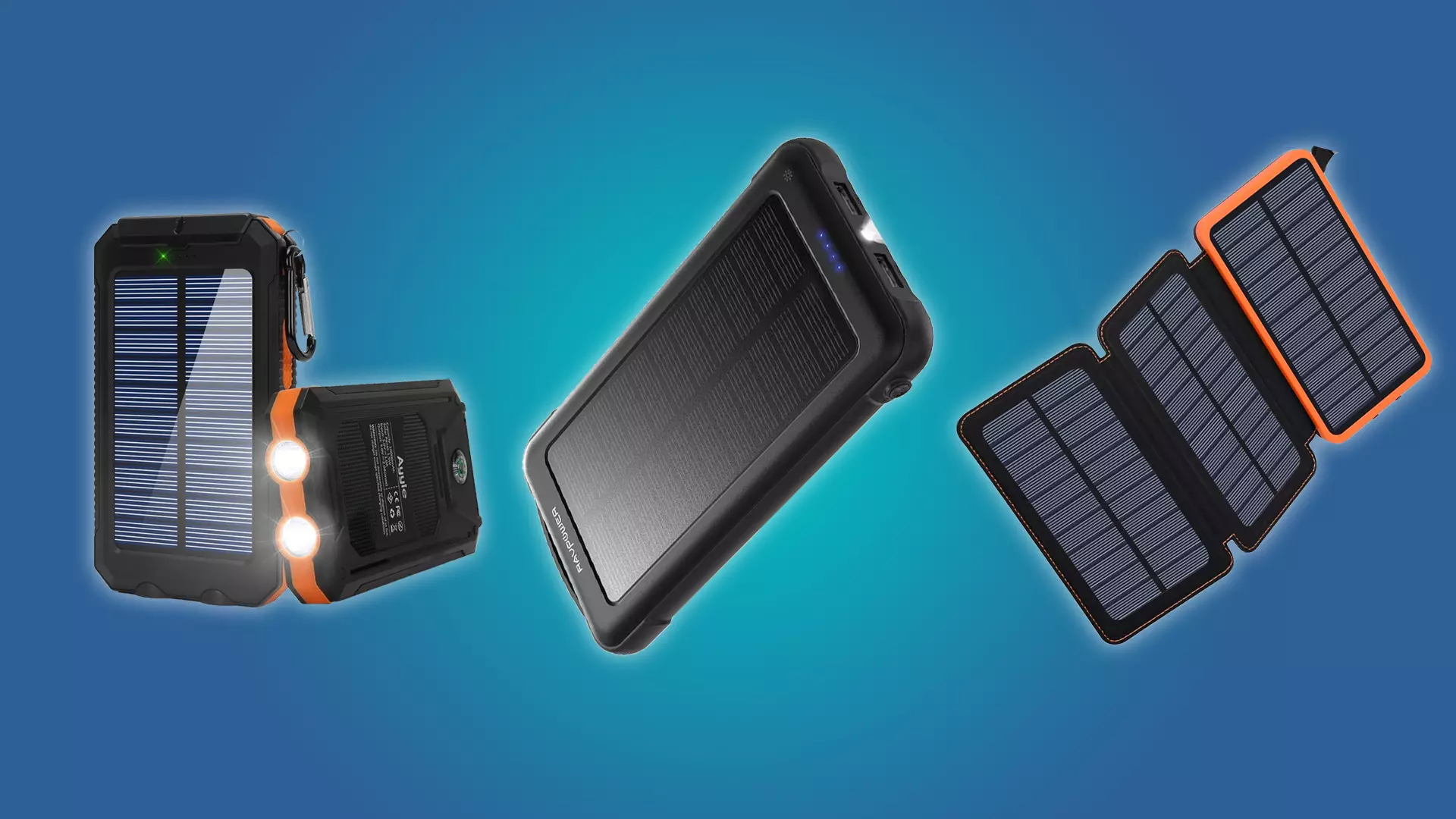 Iyo Yakanakisa Solar Powered Battery Packs