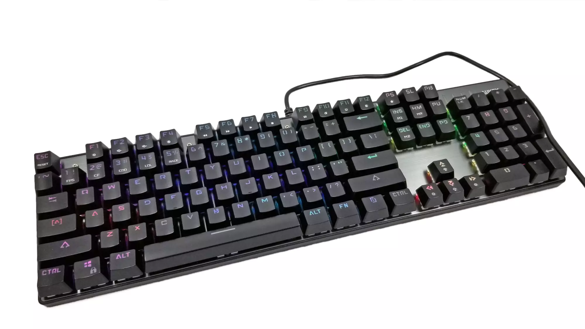 aukey, keyboard, keyboard ea mochini, km-g3, rgb, aluminium