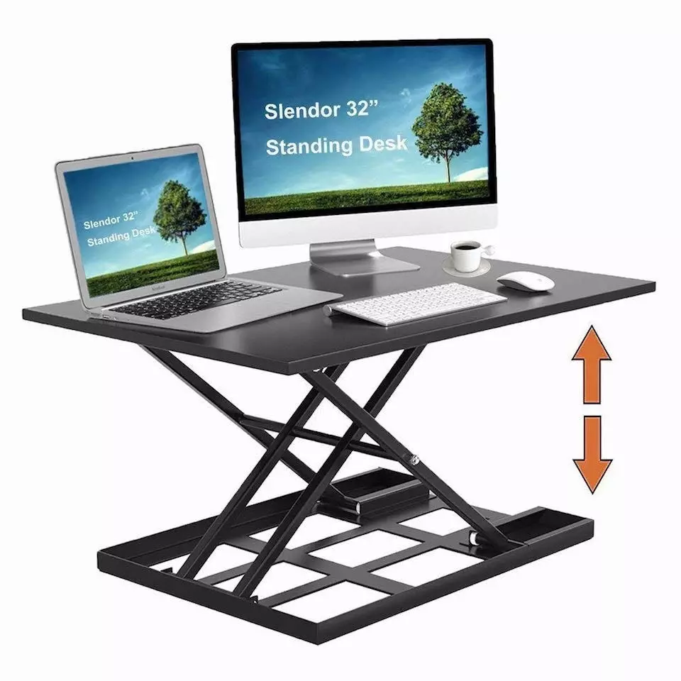 Najbolji pretvarači stolova za sjedenje/stajanje i podizači za vaš tradicionalni stol 9572_4
