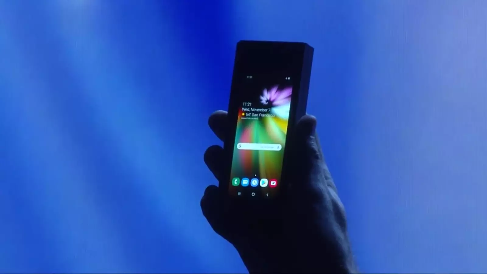 Samsung tregon telefonin e tij të palosshëm: Këtu është gjithçka që dimë 9597_3